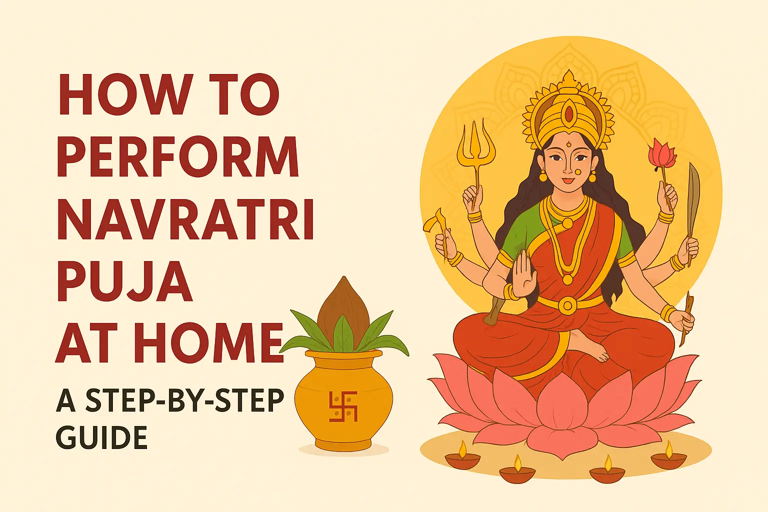 How to Perform Navratri Puja at Home: A Step-by-Step Guide | Namaste_Wolfsburg